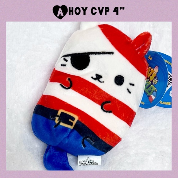 Cats vs Pickles | Other | Ahoy Cats Vs Pickles Bean Bag 4 Pirate Cvp ...